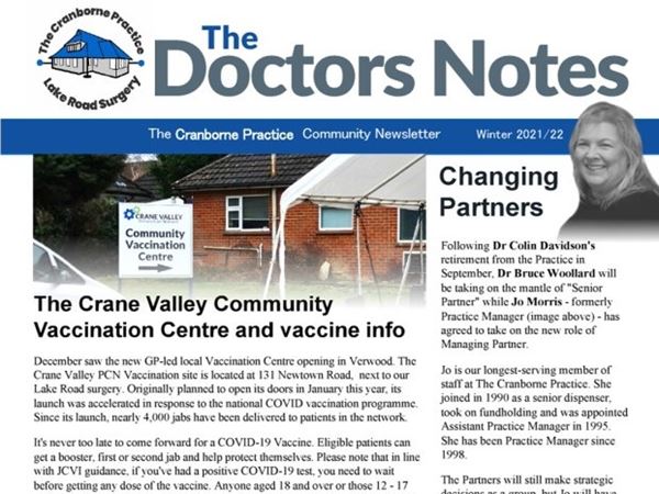 News - The Cranborne Practice